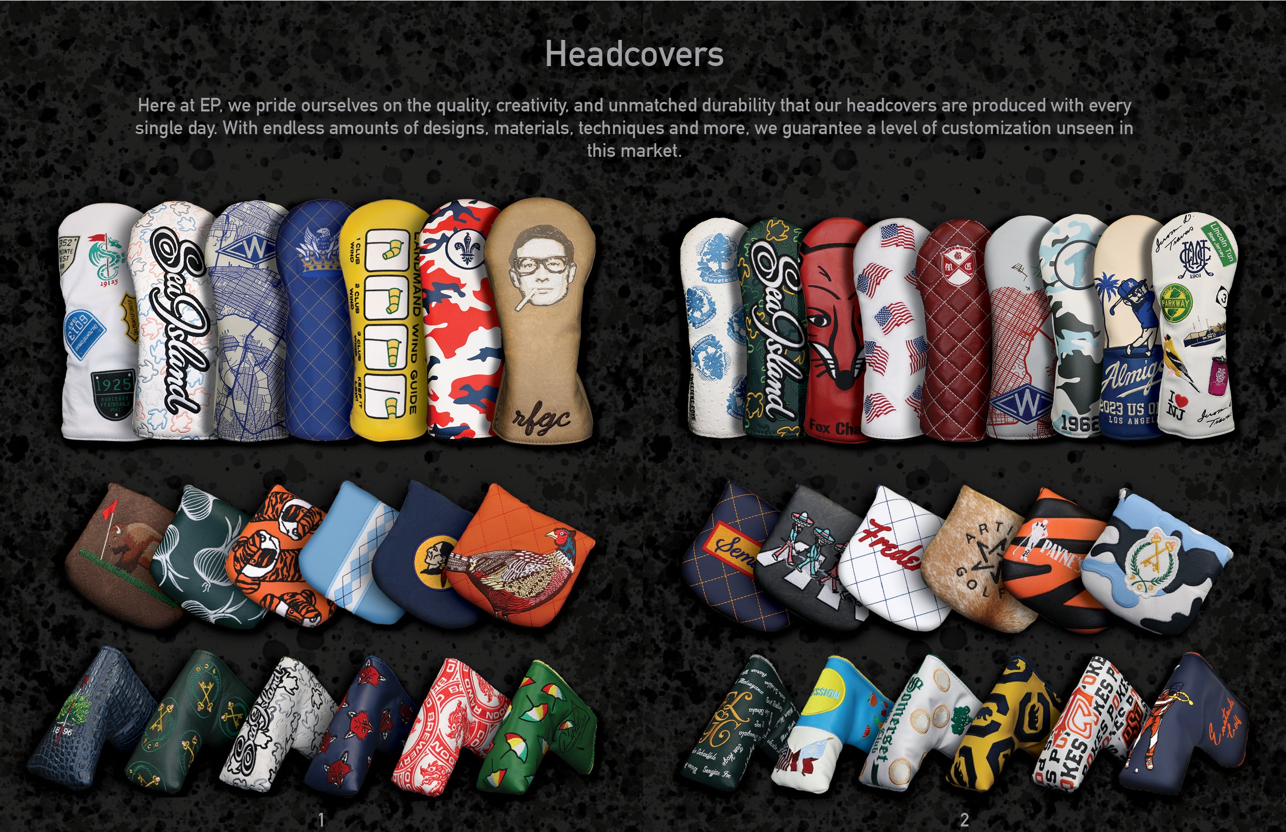 Wholesale Catalog – EP Headcovers